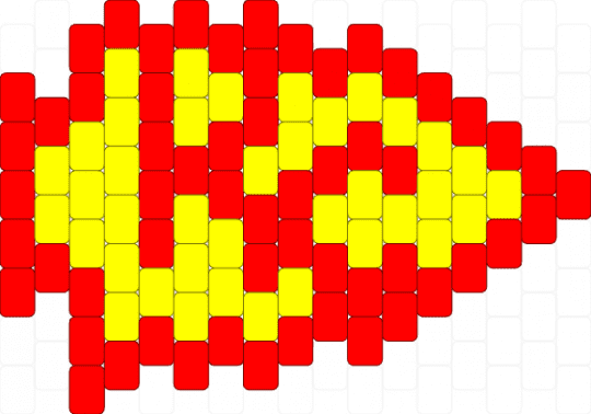Football Pony Bead Patterns - Gallery - Kandi Pad | Kandi Patterns ...