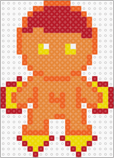 Perler Bead Human Perler People Etsy