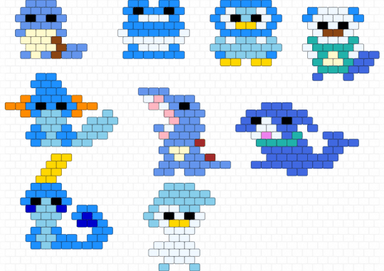 pokemon Collection - Kandi Pad | Kandi Patterns, Fuse Bead Patterns ...