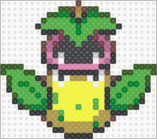 Leafy Sea Dragon Fuse Bead Pattern - Kandi Pad | Kandi Patterns, Fuse ...