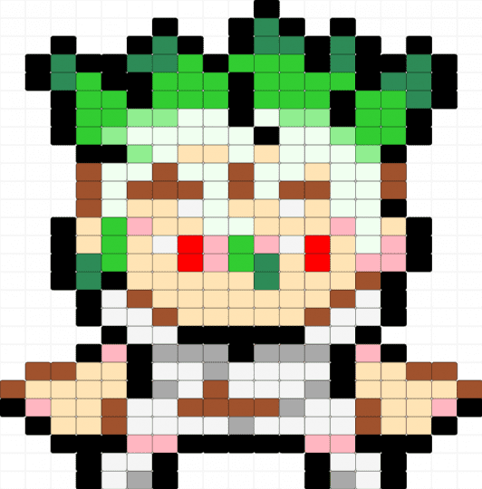 Dr Stone Collection - Kandi Pad | Kandi Patterns, Fuse Bead Patterns ...