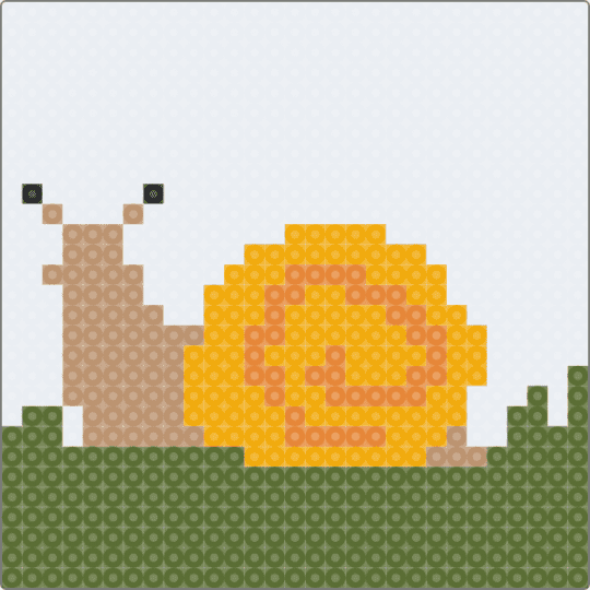 Snail Fuse Bead Patterns - Gallery - Kandi Pad | Kandi Patterns, Fuse ...
