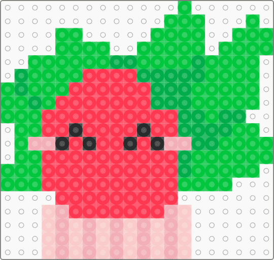 Sprout Fuse Bead Patterns - Gallery - Kandi Pad | Kandi Patterns, Fuse ...