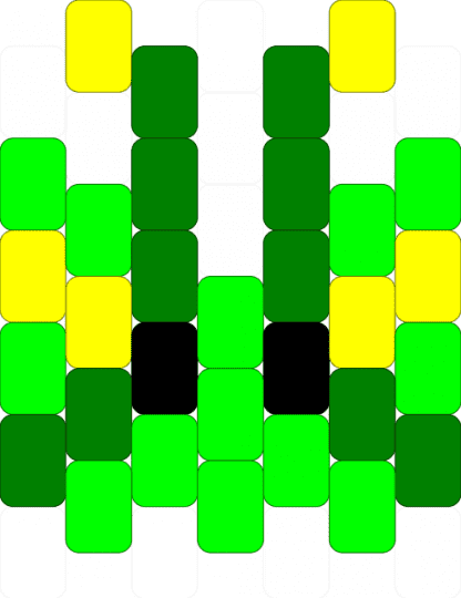 Gnarpy Pony Bead Patterns - Gallery - Kandi Pad | Kandi Patterns, Fuse ...