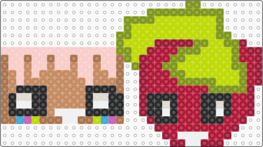 Sprout Fuse Bead Patterns - Gallery - Kandi Pad | Kandi Patterns, Fuse ...