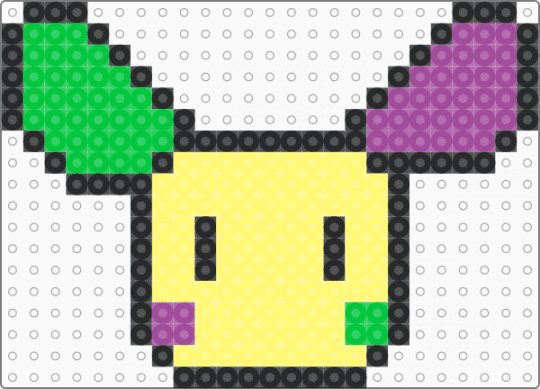 Looey Fuse Bead Patterns - Gallery - Kandi Pad | Kandi Patterns, Fuse ...