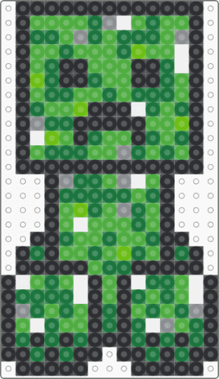Creeper Pixel Art 6x6