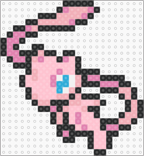 Mew Fuse Bead Patterns - Gallery - Kandi Pad | Kandi Patterns, Fuse ...