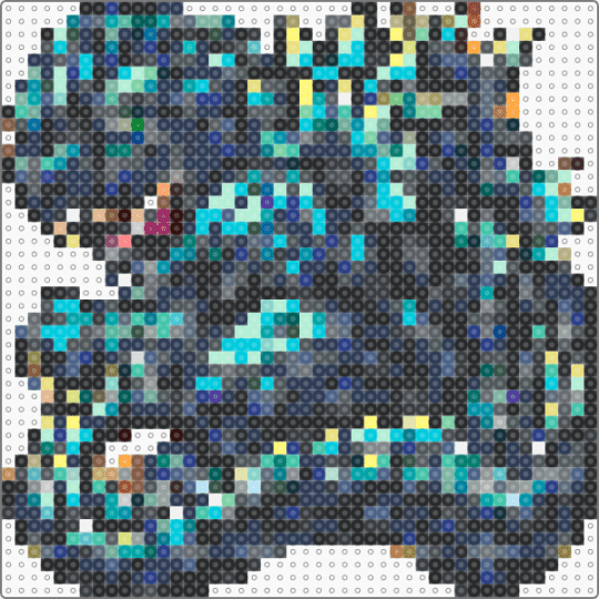 Godzilla Fuse Bead Patterns - Gallery - Kandi Pad | Kandi Patterns ...