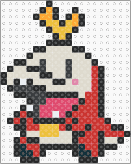 Oshawott Box Sprite Fuse Bead Pattern - Kandi Pad | Kandi Patterns ...