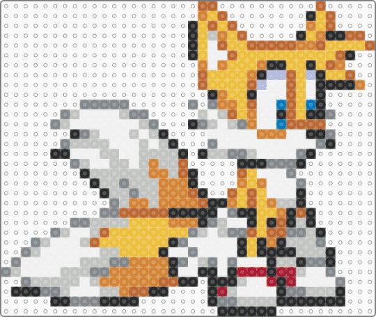 Fox Fuse Bead Patterns - Gallery - Kandi Pad | Kandi Patterns, Fuse ...