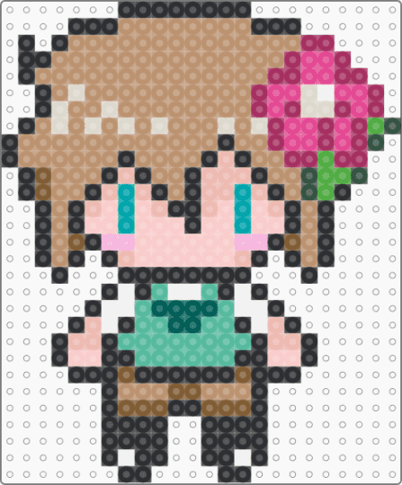 Omori Sprites Collection - Kandi Pad | Kandi Patterns, Fuse Bead ...