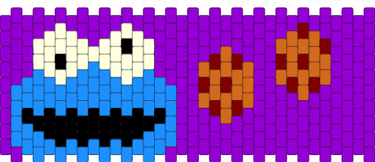 Shadow Milk Cookie rotator perler Fuse Bead Pattern - Kandi Pad | Kandi ...
