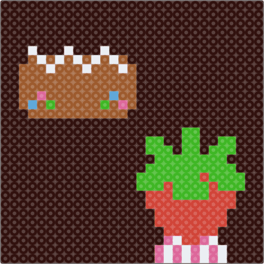 Sprout Fuse Bead Patterns - Gallery - Kandi Pad | Kandi Patterns, Fuse ...