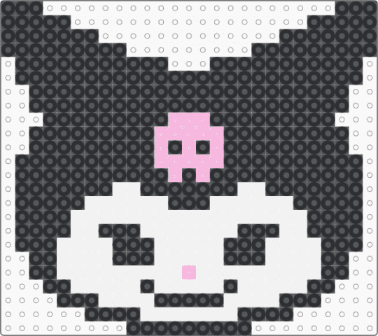 Kuromi Fuse Bead Patterns - Gallery - Kandi Pad | Kandi Patterns, Fuse ...