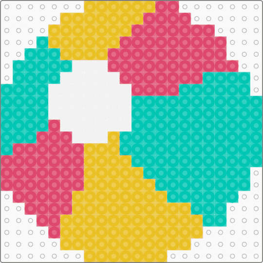 Beach Ball Fuse Bead Patterns - Gallery - Kandi Pad | Kandi Patterns ...