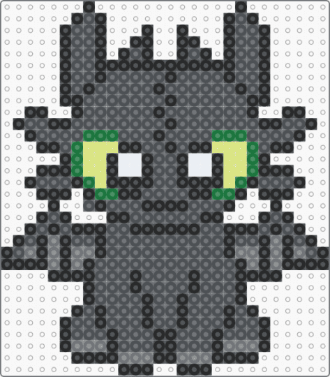 Sprigatito Fuse Bead Pattern - Kandi Pad | Kandi Patterns, Fuse Bead ...