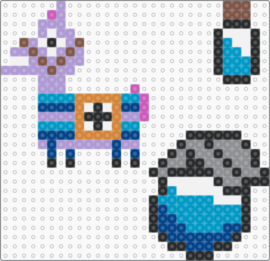 Fortnite Fuse Bead Patterns - Gallery - Kandi Pad | Kandi Patterns ...