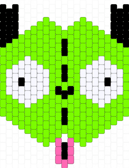 Mask Pony Bead Patterns - Gallery - Kandi Pad | Kandi Patterns, Fuse ...