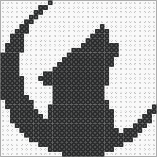 Wolf Fuse Bead Patterns - Gallery - Kandi Pad | Kandi Patterns, Fuse ...