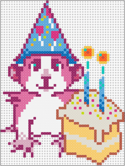 Happy Birthday Fuse Bead Patterns - Gallery - Kandi Pad | Kandi ...