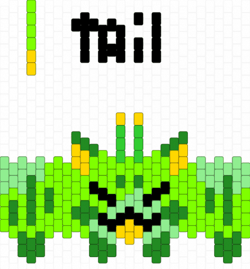 Gnarpy Pony Bead Patterns - Gallery - Kandi Pad | Kandi Patterns, Fuse ...
