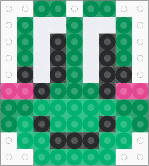 Caine's Censor Bar ((TADC)) Pony Bead Pattern - Kandi Pad | Kandi ...