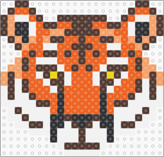 Demogorgon Fuse Bead Pattern - Kandi Pad | Kandi Patterns, Fuse Bead ...