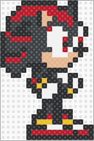 Shadow Charm Pony Bead Pattern - Kandi Pad | Kandi Patterns, Fuse Bead ...