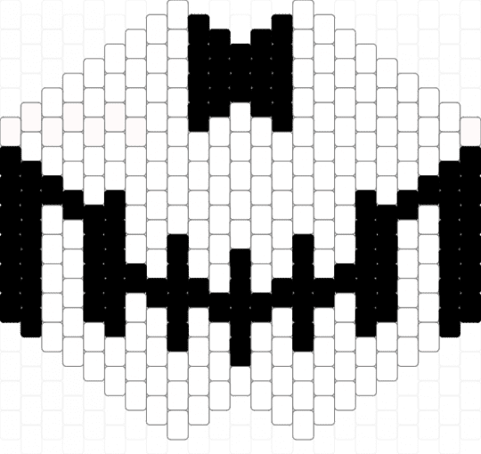 Skeleton Keys Pony Bead Pattern - Kandi Pad | Kandi Patterns, Fuse Bead ...