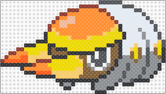 Pikachu Gen 2 Fuse Bead Pattern - Kandi Pad | Kandi Patterns, Fuse Bead ...