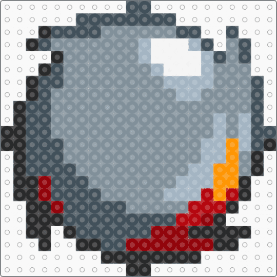 Sonic Fuse Bead Patterns - Gallery - Kandi Pad | Kandi Patterns, Fuse ...