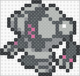 Registeel Fuse Bead Patterns - Gallery - Kandi Pad | Kandi Patterns ...