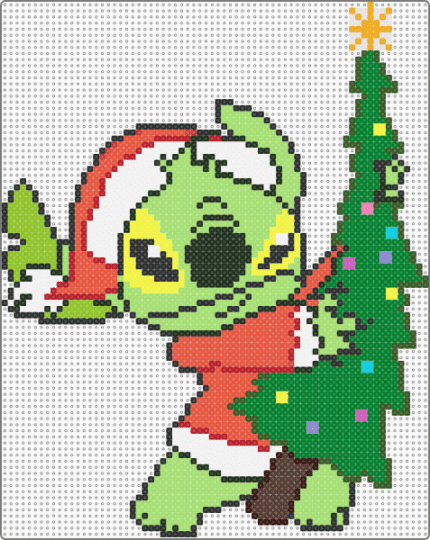 Snoopy with grinch outfit Fuse Bead Pattern - Kandi Pad | Kandi ...