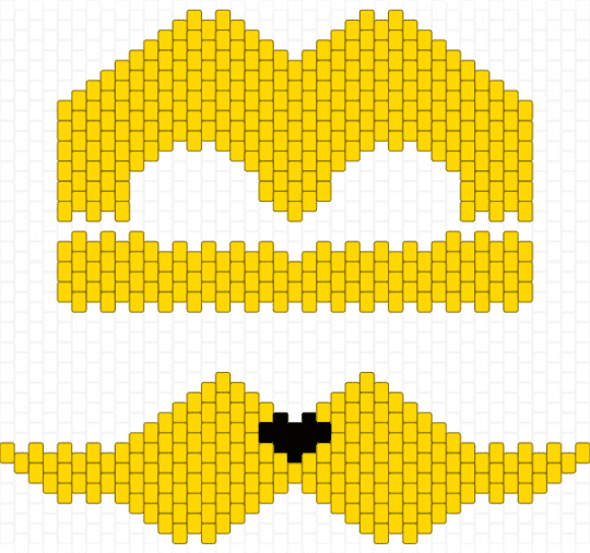 Mask Pony Bead Patterns - Gallery - Kandi Pad | Kandi Patterns, Fuse ...