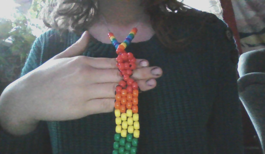 How I make a tie. (Peyote/multistitch + ladder) - Kandi Pad | Kandi ...